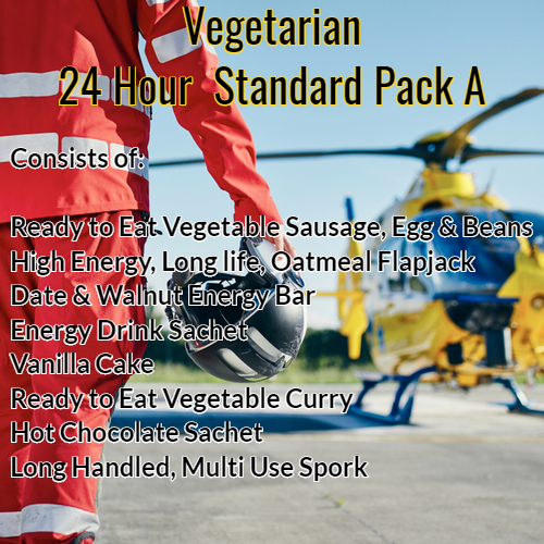Vegetarian Pack A Ready to Eat 24 Hour Pack Standard