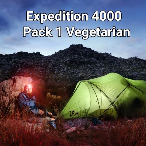 Expedition Menu 1 (Vegetarian) Ration Pack