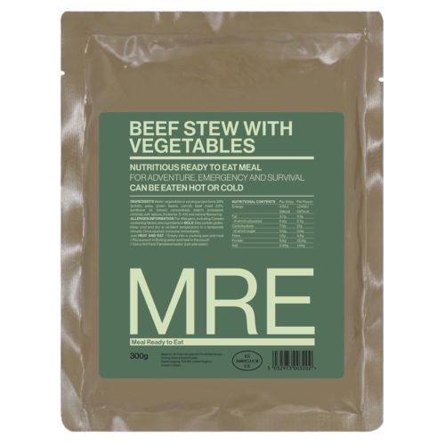 MRE Ready to Eat Meals Beef Stew and Vegetables MRE Ready To Eat Meal ...